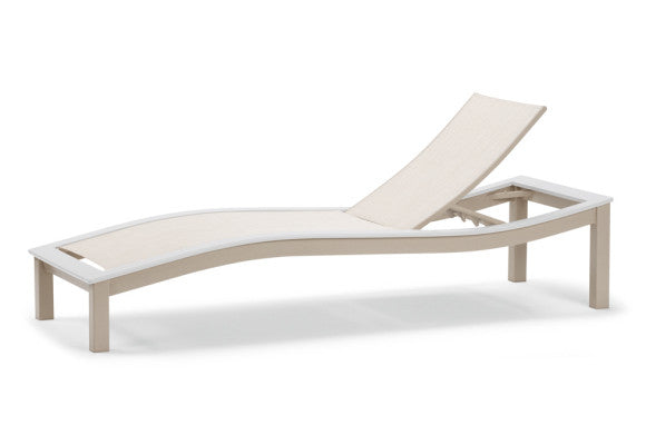 Bazza Countour Armless Chaise – Pacific Patio Furniture